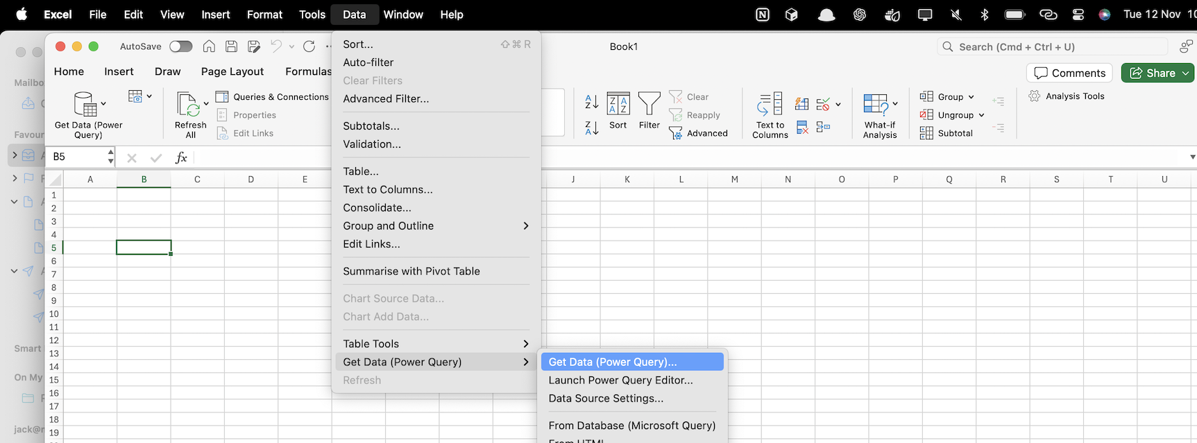 How To Display Emails In Excel Sheets Using Power Query